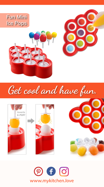 Fun Mini Ice Pops – MyKtchn Company | Innovative Kitchen Gadgets